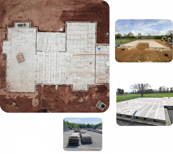 Durox Floor Blocks - Marches Precast, Powys, Wales